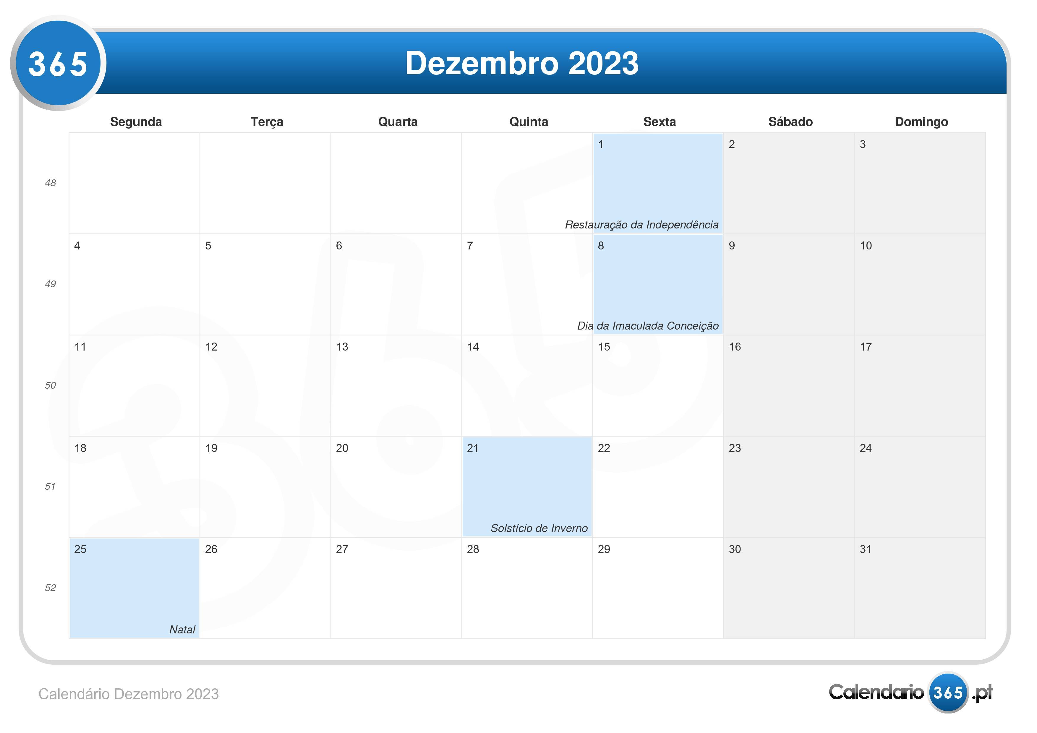 Mes De Dezembro 2023 - FDPLEARN
